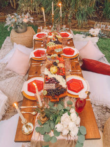 A Backyard Bohemian Dinner Party
