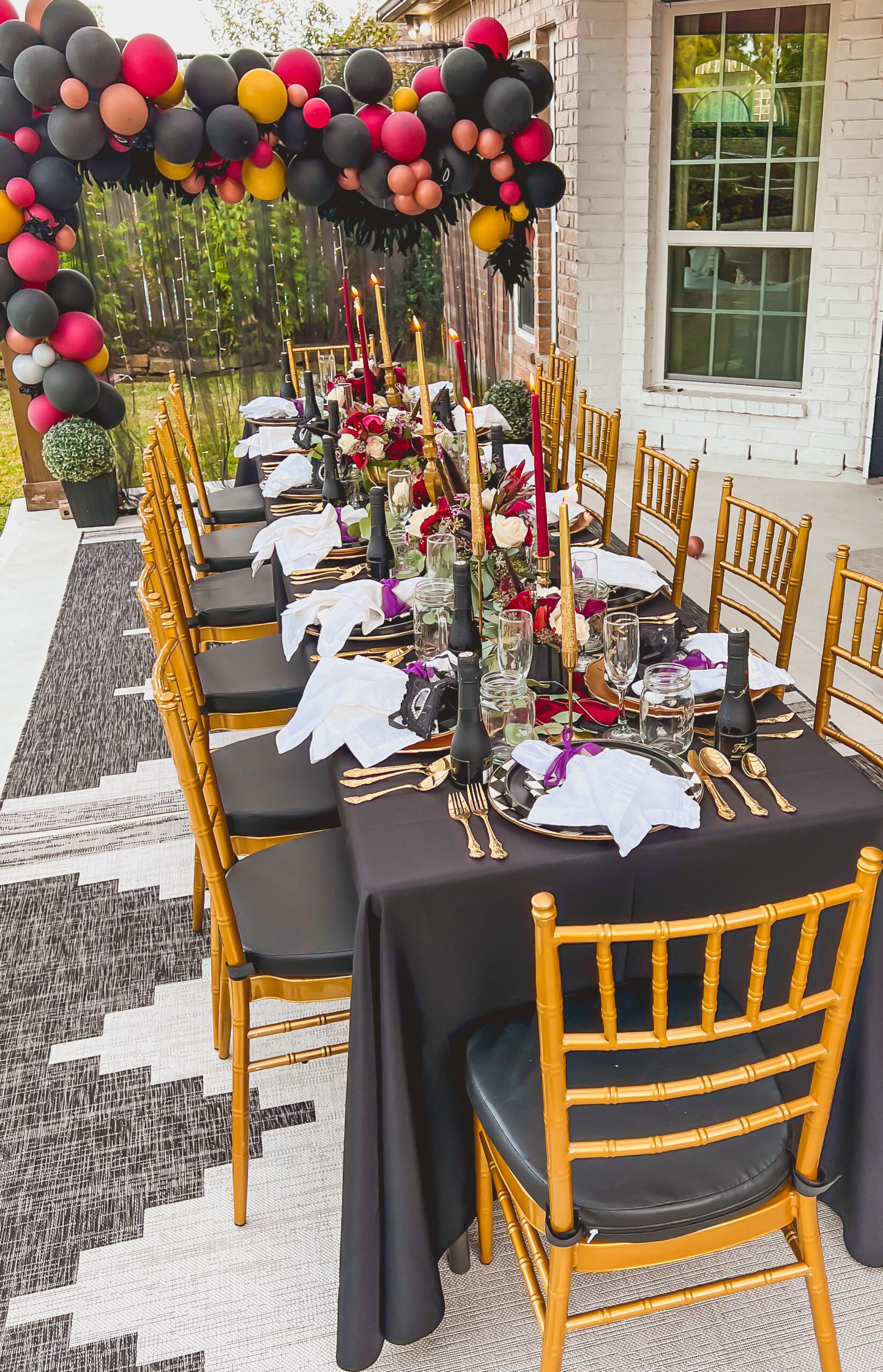 Easy Halloween Murder Mystery Party Decor
