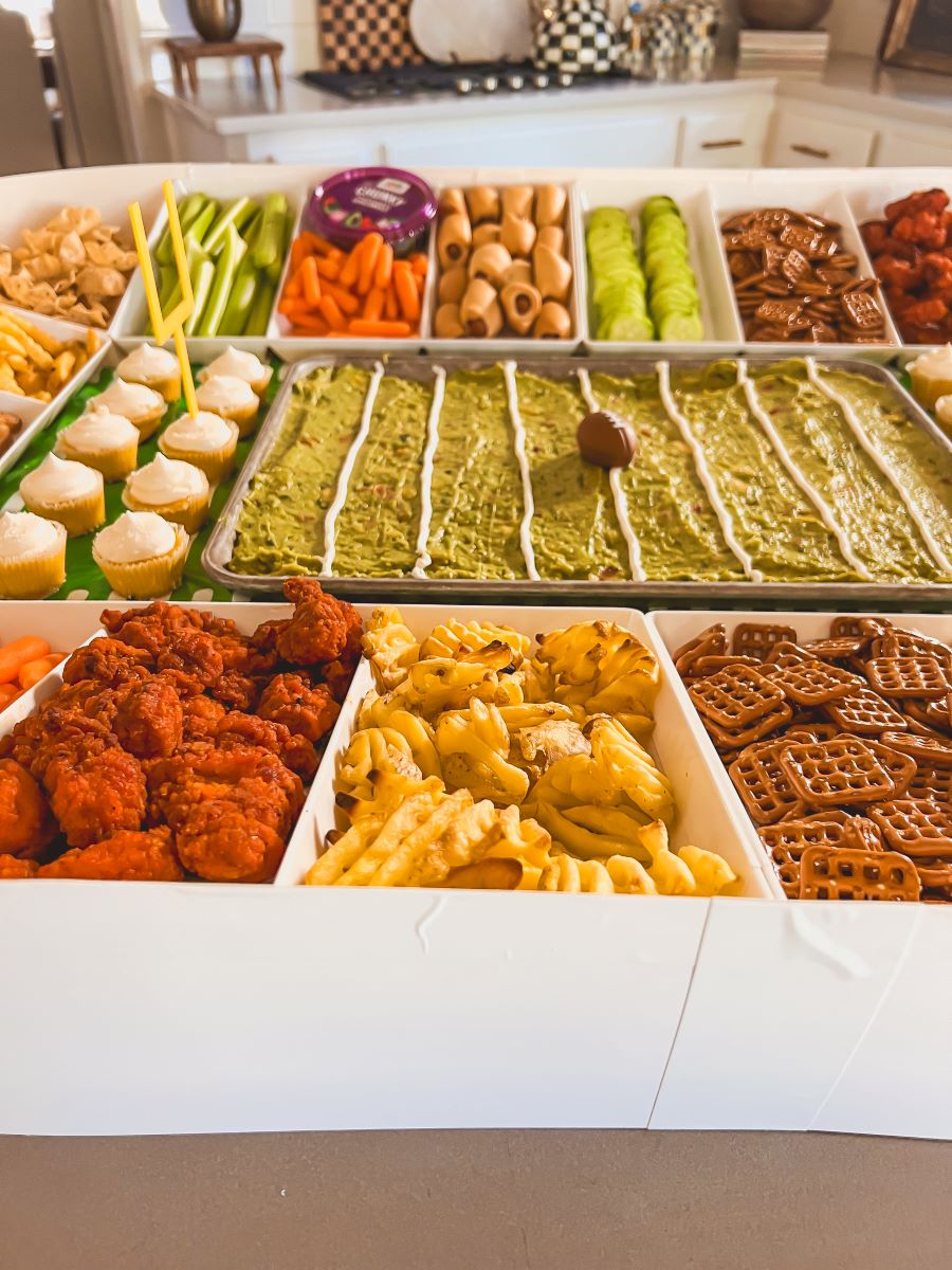 How to Make a Stunning Super Bowl Snack Stadium!
