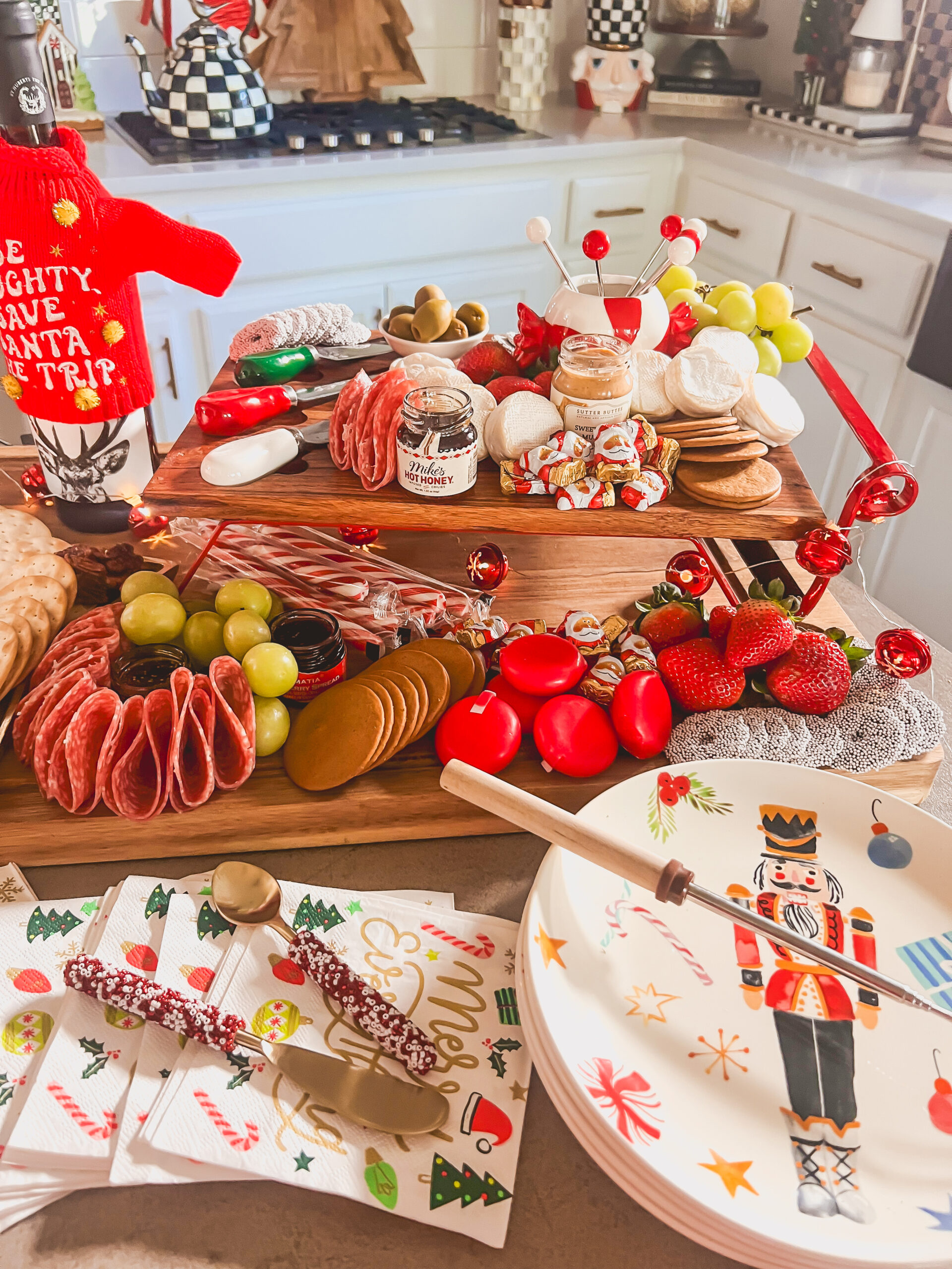 How to Make a Festive and Savory S'mores Board!